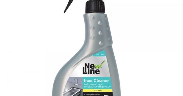 Inox Cleaner - Καθαριστικό υγρό ανοξείδωτων επιφανειών - 500ml spray